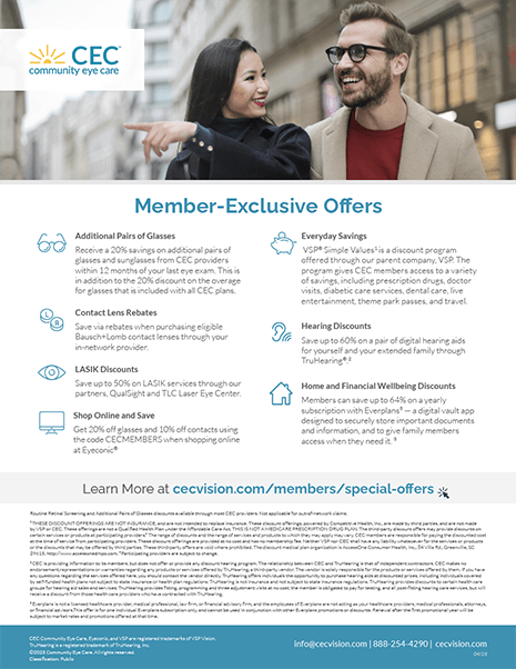 Managing Your CEC Vision Plan | CEC Vision